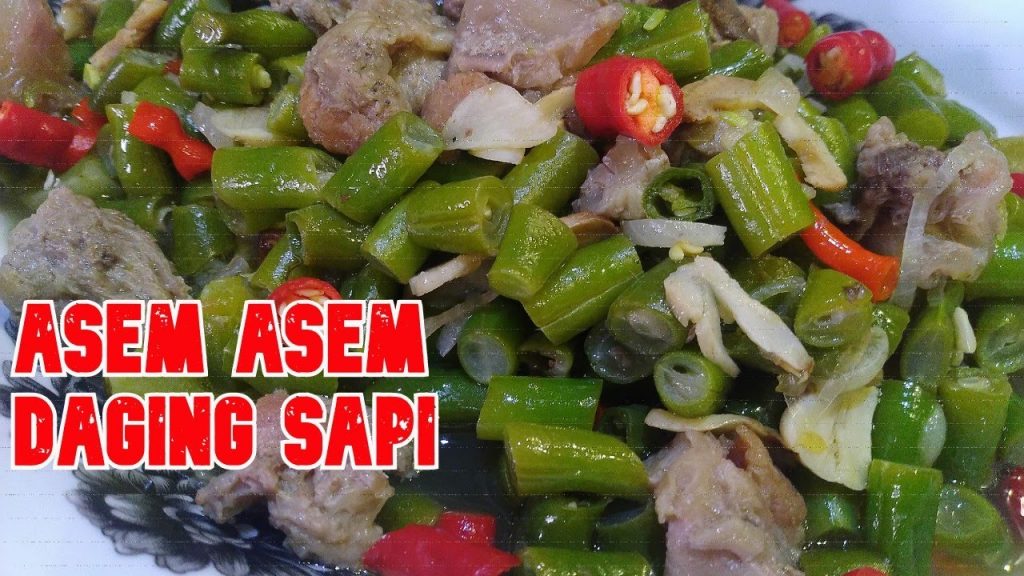 Resep Asem Asem Daging Sapi, Asem Seger Gurih Rasanya | Dapur Bunda Keysha